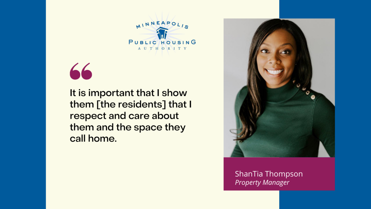 Employee Highlight – ShanTia Thompson – Minneapolis Public Housing ...
