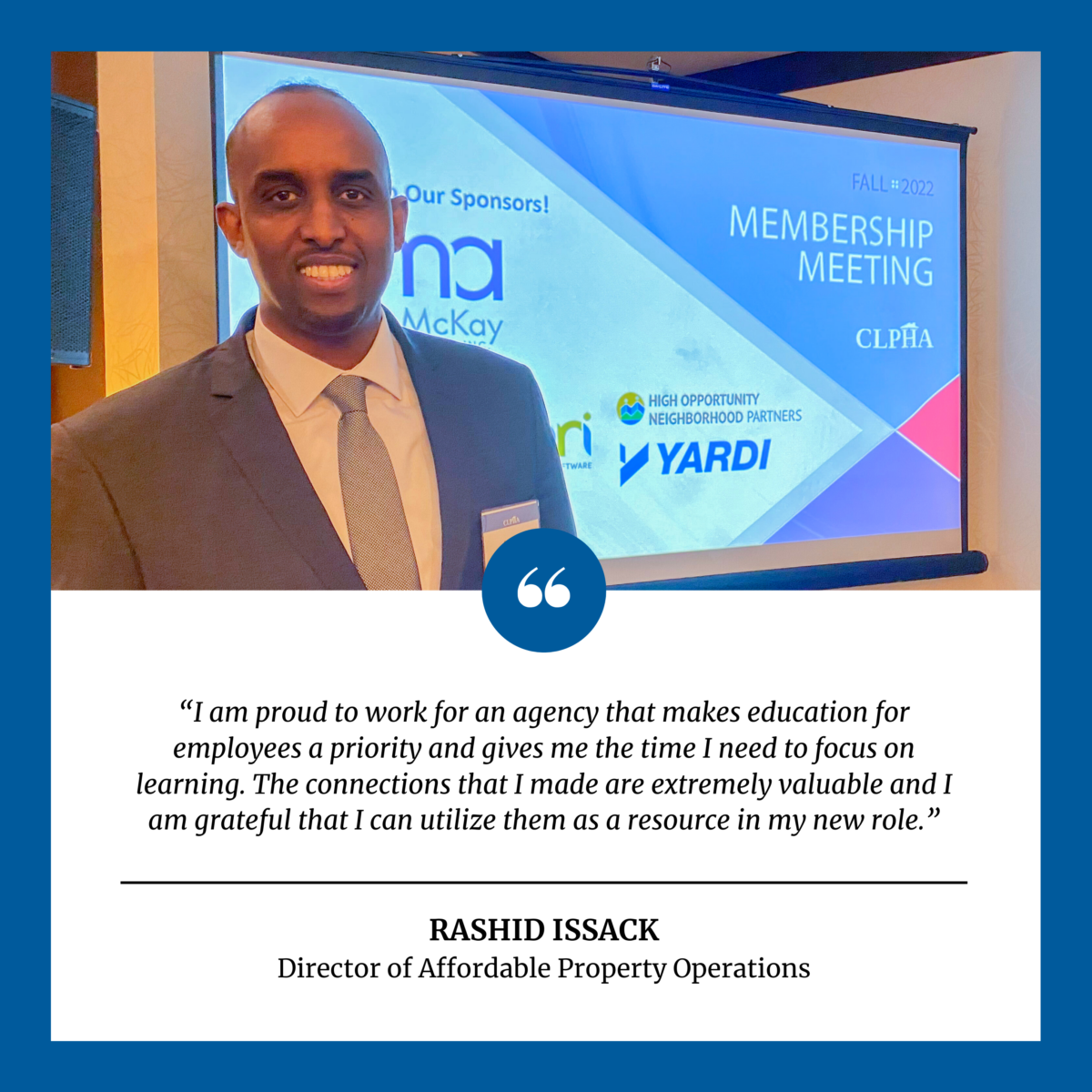 Reflecting on CLPHA Conference with Rashid Issack – Minneapolis Public ...