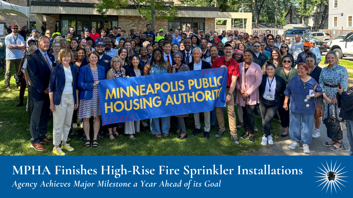 Federal, State, and City Leaders Join MPHA to Commemorate Final Fire ...