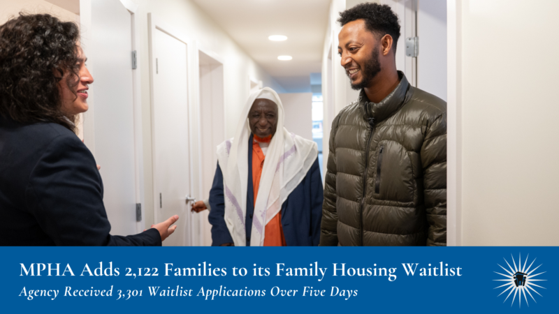 3,301 People Applied to MPHA Family Housing Waitlist, Agency Adds 2,122 ...