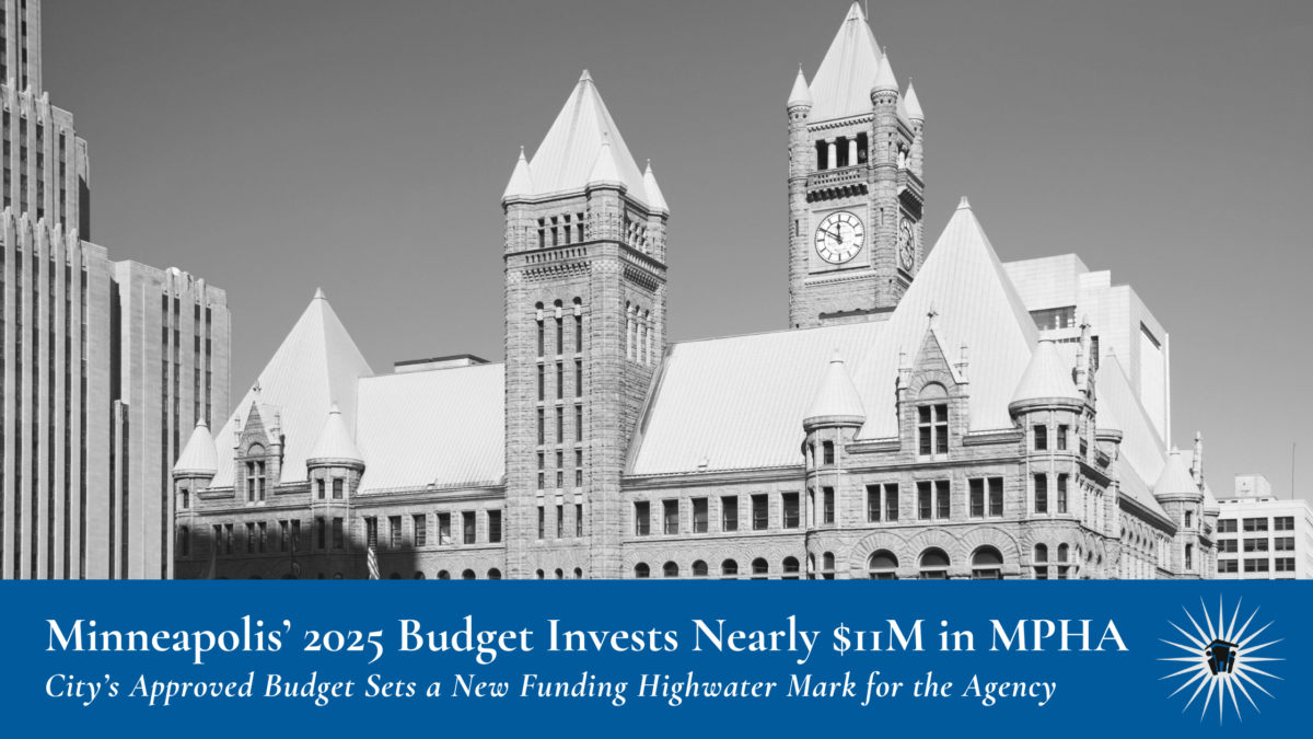 City of Minneapolis’ 2025 Budget Invests Nearly $11 Million in MPHA ...