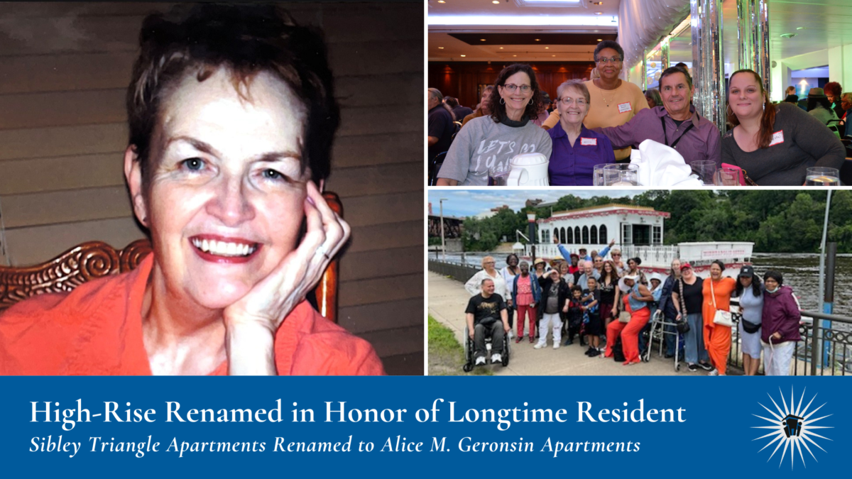 Sibley Triangle Apartments Renamed in Honor of Longtime Resident Alice ...