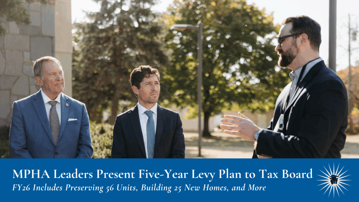 MPHA Leaders Present Five-Year Levy Plan to Tax Board – Minneapolis ...